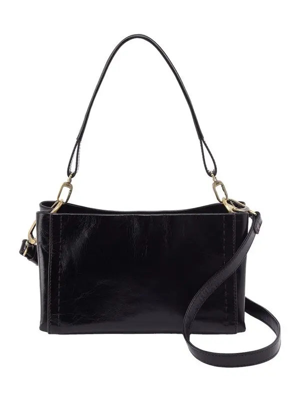 Hobo Seneca Leather Crossbody Bag - Black