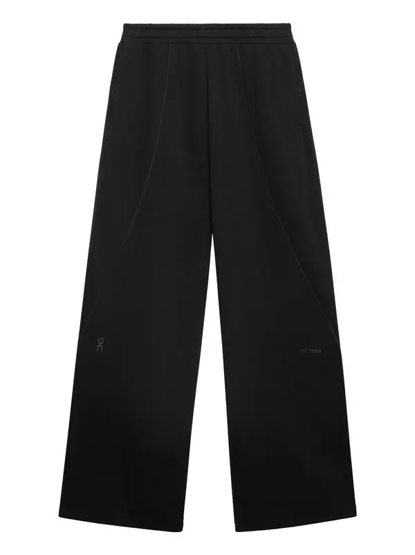 On Fka Twigs Club Cott-blend Jersey Wide-leg Track Pants - Black