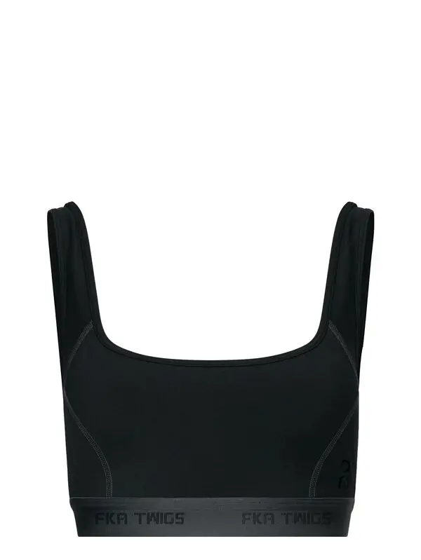 On Fka Twigs Studio Stretch Recycled-jersey Sports Bra - Black