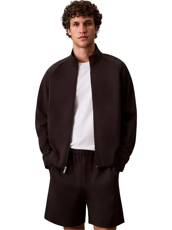 Calvin Klein Relaxed Track Jacket - Black