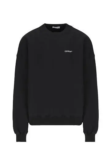 Off-White Scratch Arrow Sweatshirt - Black
