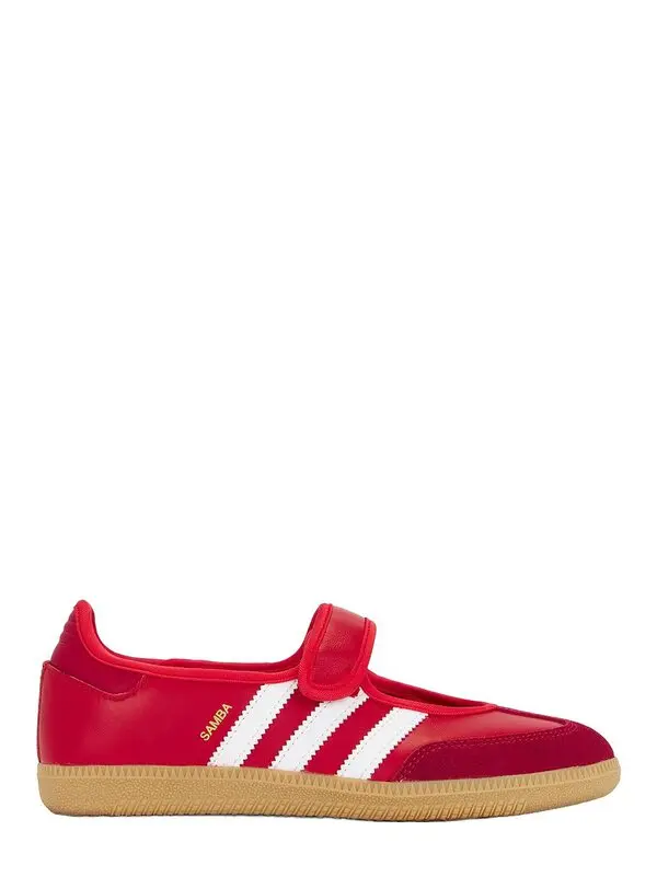 ADIDAS ORIGINALS Samba Jane Sneaker - Better Scarlet & Team Victory Red