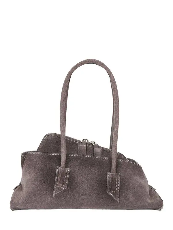 Attico La Passeggiata Small Top Handle Bag - Grey