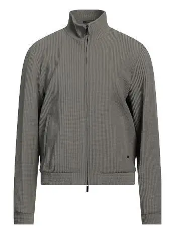 Emporio Armani Military Jacket In Virgin Wool Blend - Military Green