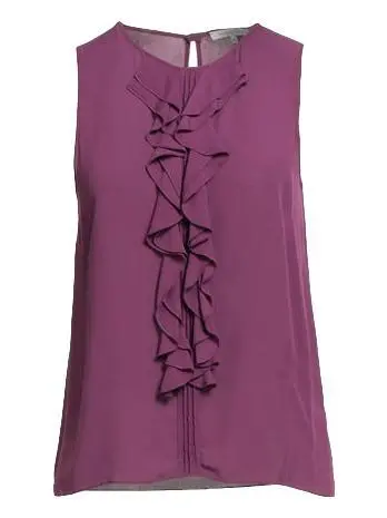 Patrizia Pepe Ruched Top - Purple