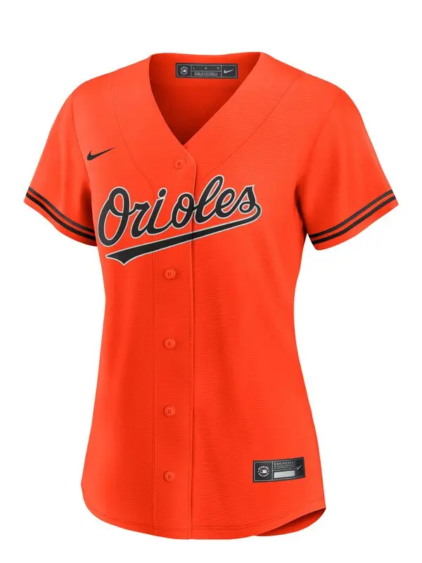 Nike Adley Rutschman Baltimore Orioles Mlb Replica Jersey - Orange