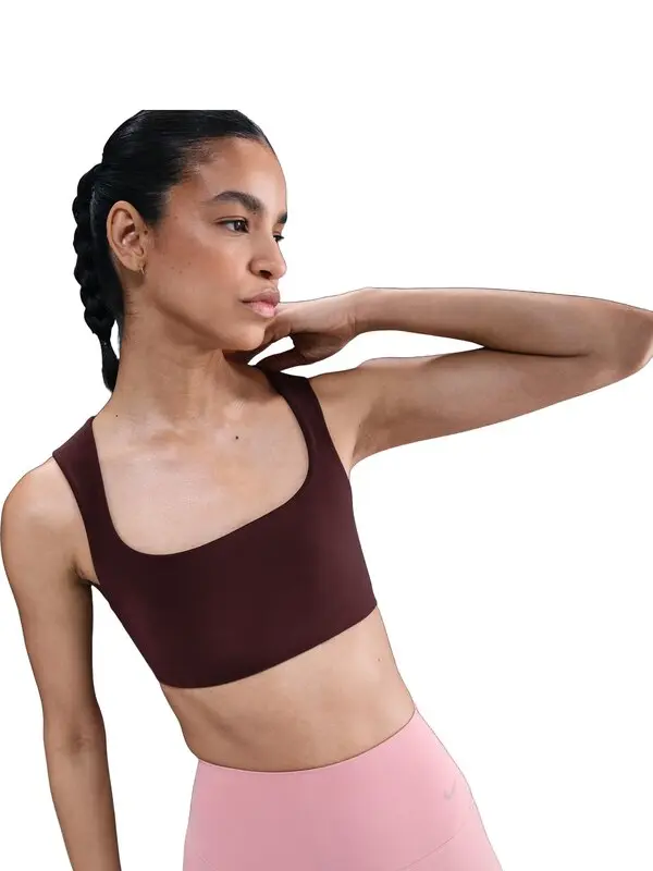 Nike Zenvy Light-support Lightly Lined Sports Bra - Red