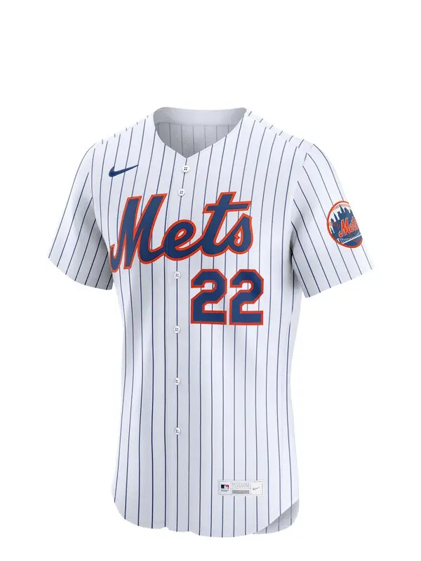 Nike Juan Soto New York Mets Dri-fit Adv Mlb Elite Jersey - White