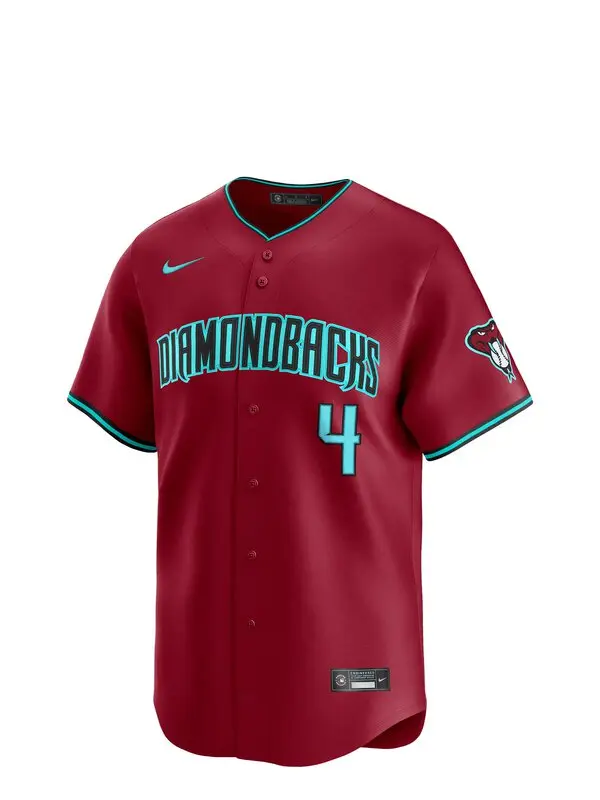 Nike Ketel Marte Arizona Diamondbacks Dri-fit Adv Mlb Limited Jersey - Red