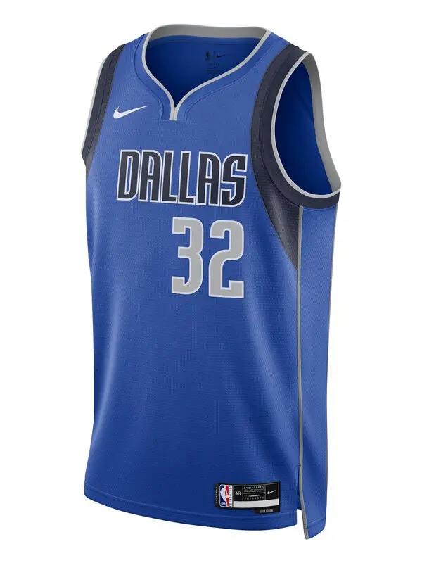 Nike Cooper Flagg Dallas Mavericks Icon Edition Dri-fit Nba Swingman Jersey - Blue