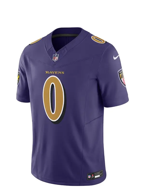 Nike Roquan Smith Baltimore Ravens Dri-fit Nfl Limited Jersey - Purple