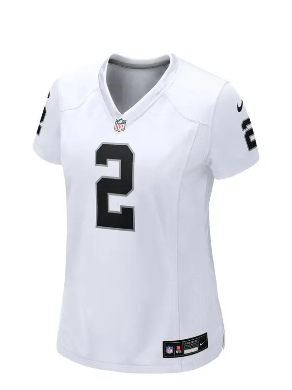 Nike Ashton Jeanty Las Vegas Raiders 2025 Nfl Draft First Round Pick Nfl Game Jersey - White