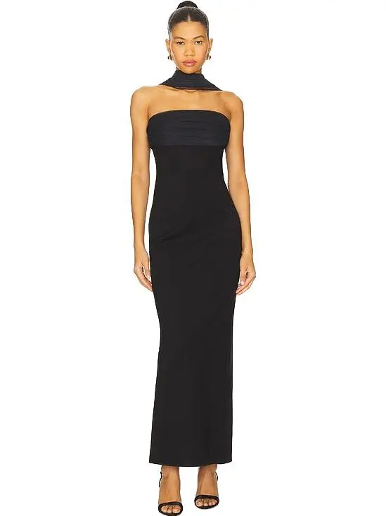 Superdown Tierra Maxi Dress - Black