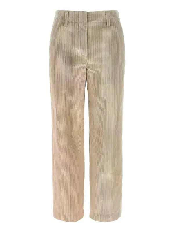 Brunello Cucinelli Corduroy Trousers - Neutrals