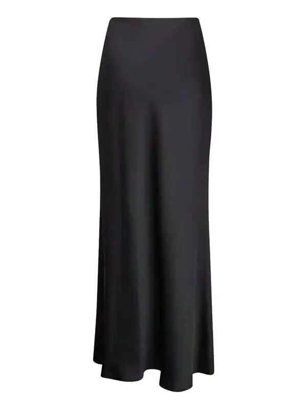 BLANCA VITA Flared Maxi Skirt - Blue