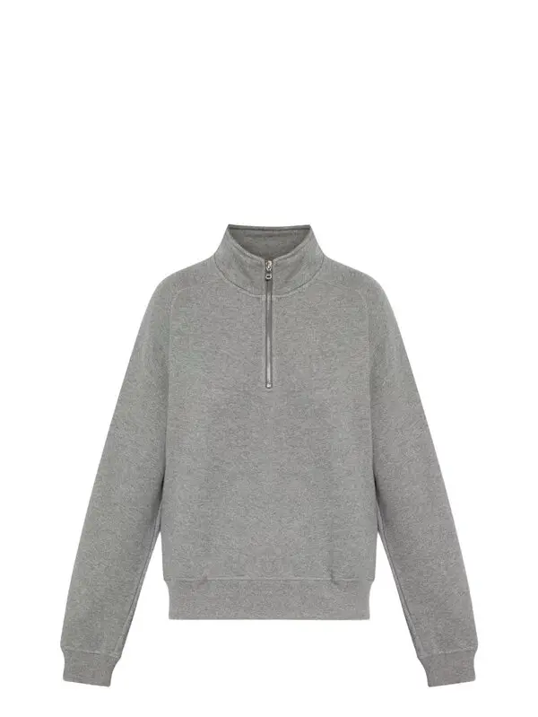 BY MALENE BIRGER Lipa Half-zip Sweatshirt - Grey