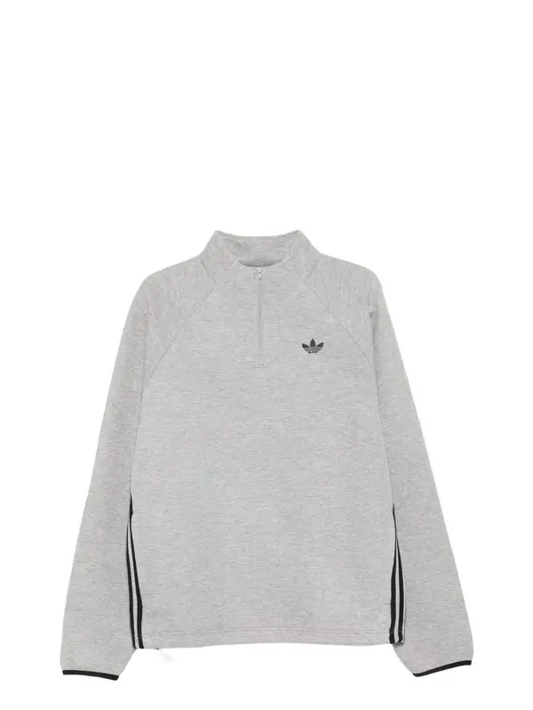 Adidas Spacer Drill Half-zip Sweatshirt - Grey