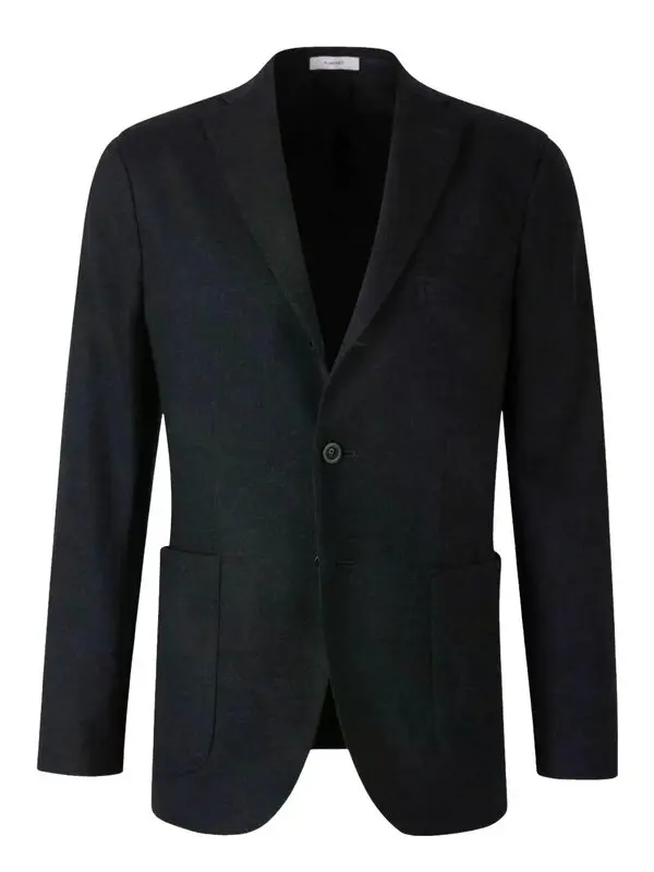 Boglioli Patch-pocket Two-button Blazer - Green