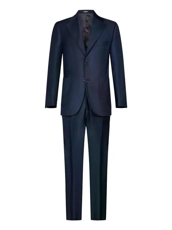 FRANZESE COLLECTION Lapo Elkann Notched-lapel Suit - Blue