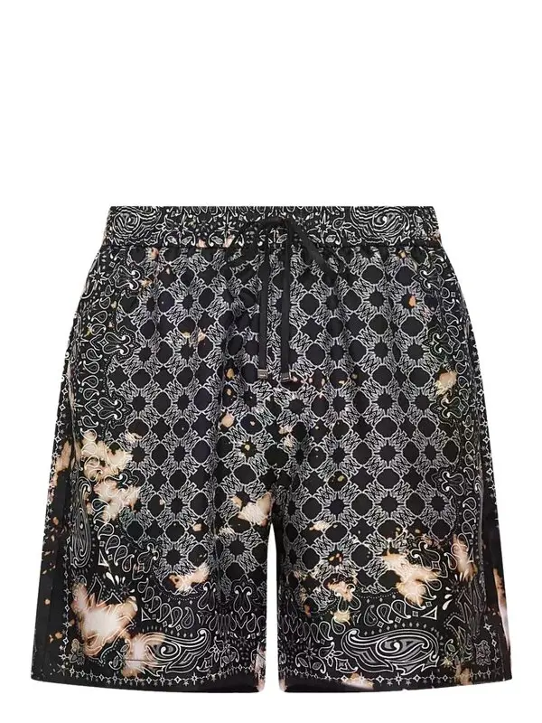 Amiri Bandana-print Shorts - Black