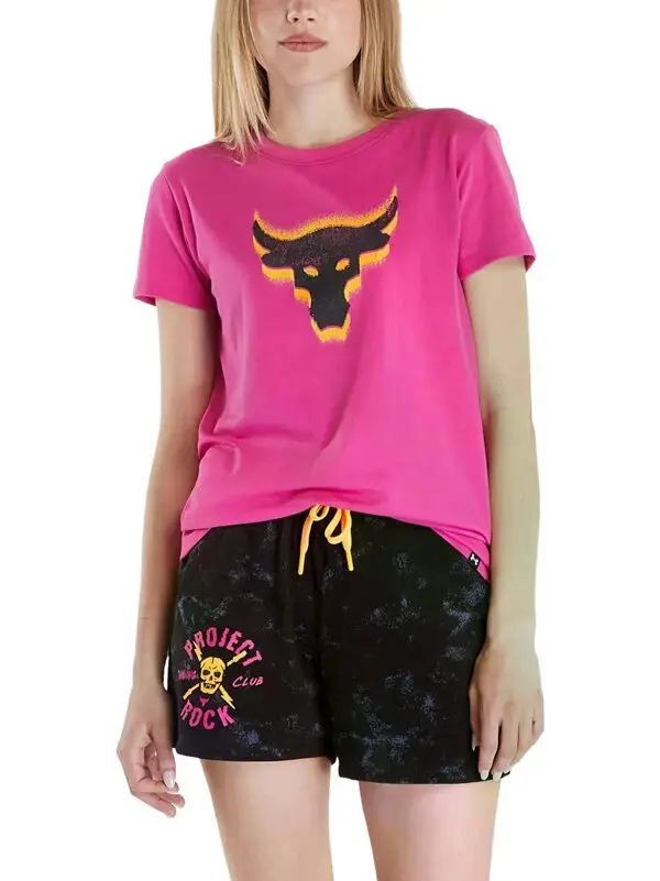 Under Armour Project Rock Underground Core T-shirt - Pink
