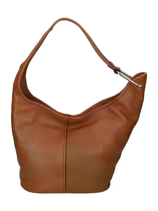 Michael Kors Leather Top Handle Bag - Brown
