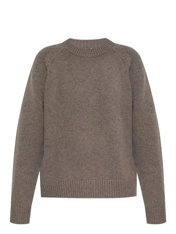 LISA YANG Cashmere Raglan-sleeve Sweater - Brown