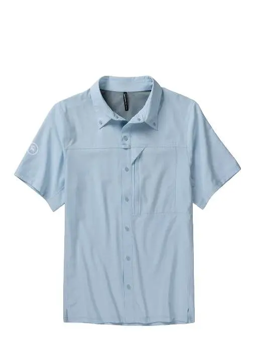 BACKCOUNTRY Tahoe Woven Short-sleeve Snap-up Shirt - Skyride
