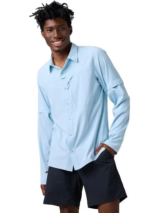 BACKCOUNTRY Tahoe Woven Convertible Snap-up Shirt - Skyride