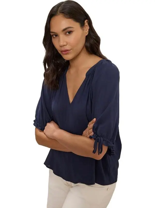 Velvet By Graham & Spencer Luna Top - Natural