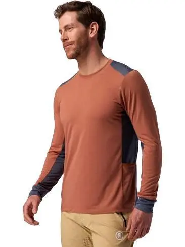 BACKCOUNTRY Slickrock Drirelease Long-sleeve Tech T-shirt - Sierra/turbulence