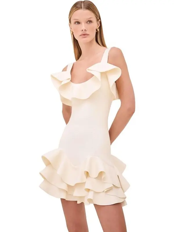 Alexis Sienna Mini Dress - Neutral