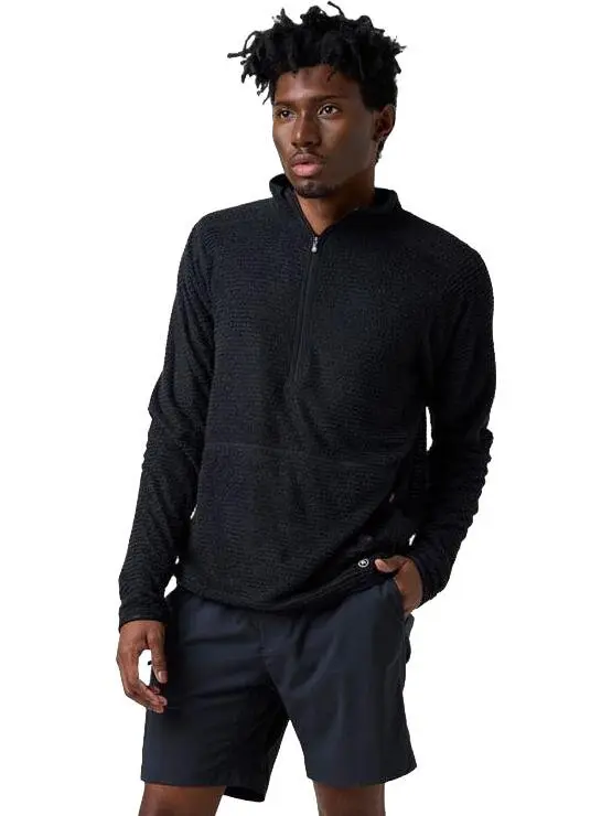 BACKCOUNTRY Highliner Primaloft Air-perm Fleece 1/4-zip - Black