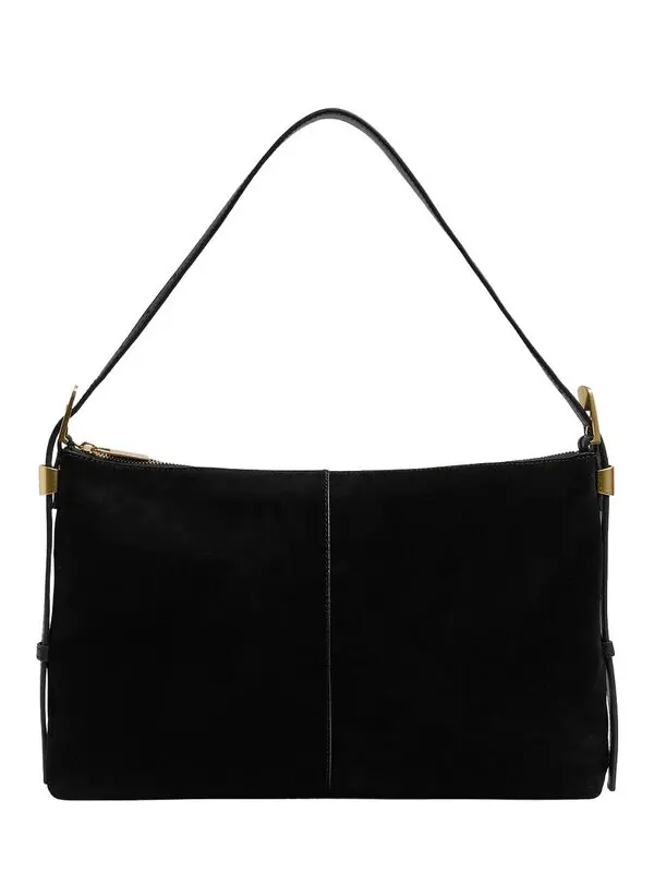 REISS Vada Shoulder Bag - Black