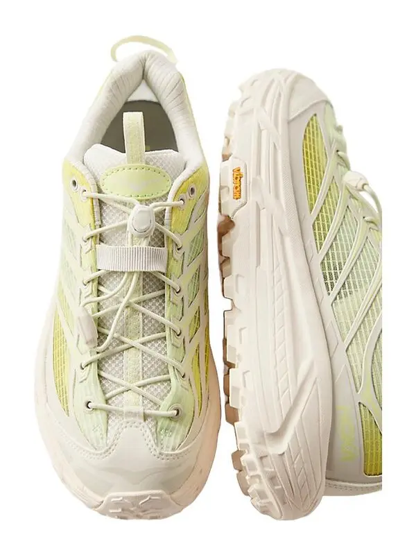 HOKA® Hoka Mafate Three2 Grid Sneakers - Truffle Salt/sour Lemon
