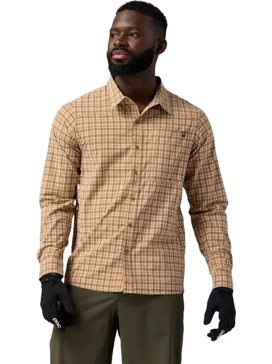 BACKCOUNTRY Slickrock Long-sleeve Mtb Jersey - Starfish Dropout Plaid