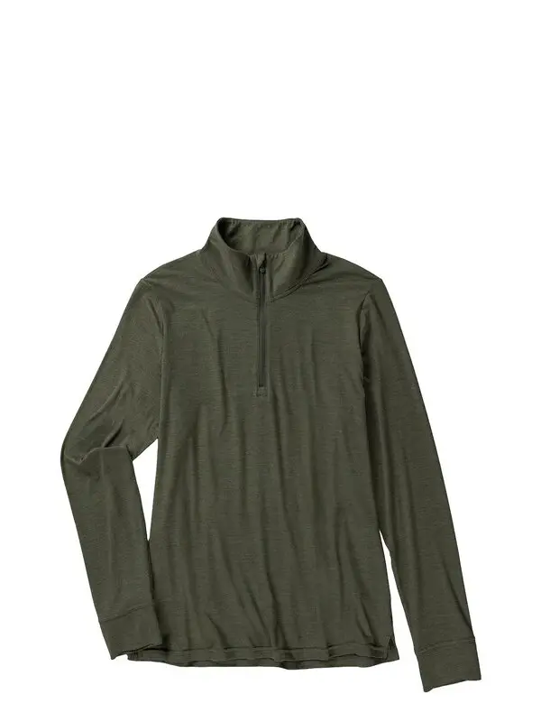 BACKCOUNTRY Destination Quarter-zip Pullover - Kalamata