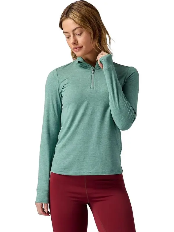 BACKCOUNTRY Destination Quarter-zip Pullover - Oil Blue