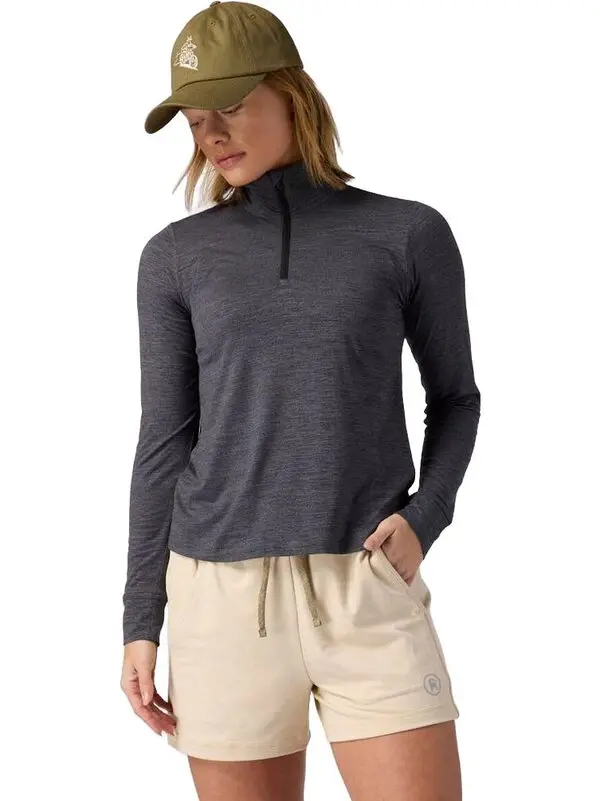 BACKCOUNTRY Destination Quarter-zip Pullover - Turbulence