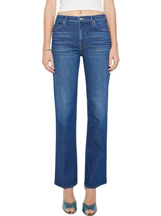 MOTHER The Kick It Ankle Flare Jeans - Made In The Shade