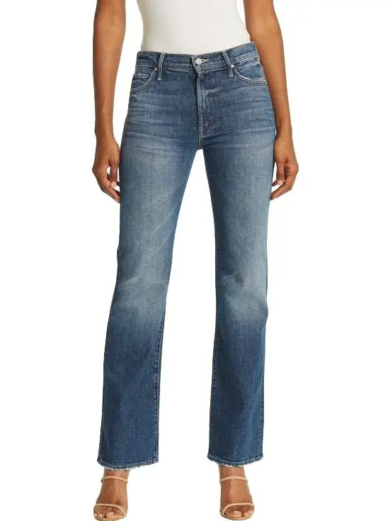 MOTHER The Kick It Ankle Flare Jeans - Tell It To The Pope