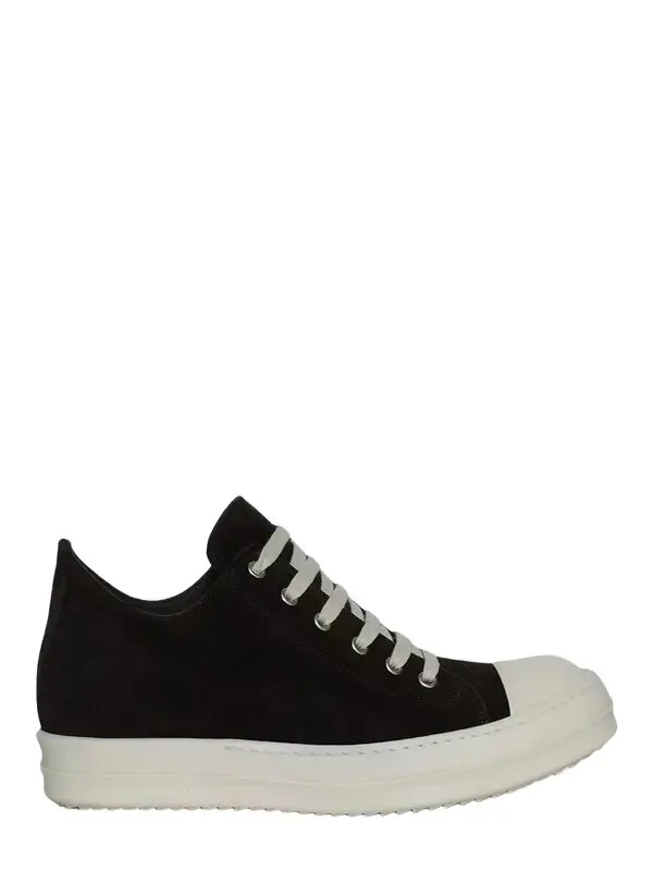 Rick Owens Suede Low-top Sneakers - Brown
