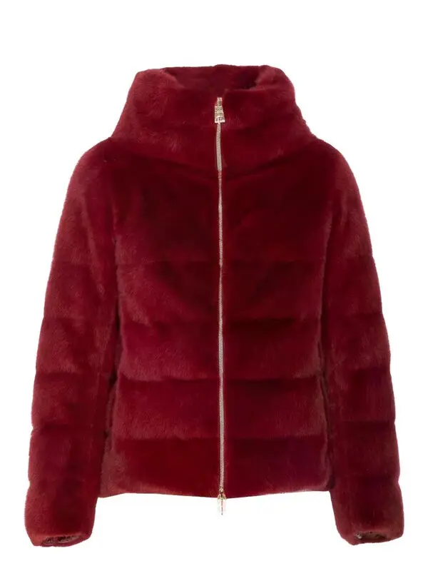 Herno High-neck Padded Jacket - Red