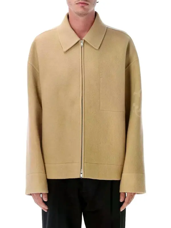 JIL SANDER Logo-detail Zip-front Jacket - 235