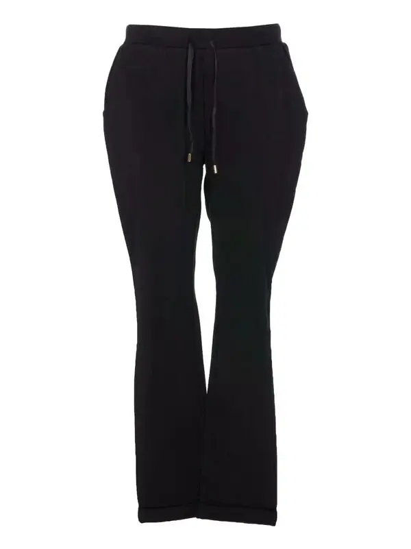 Liu Jo Drawstring-waist Trousers - Black