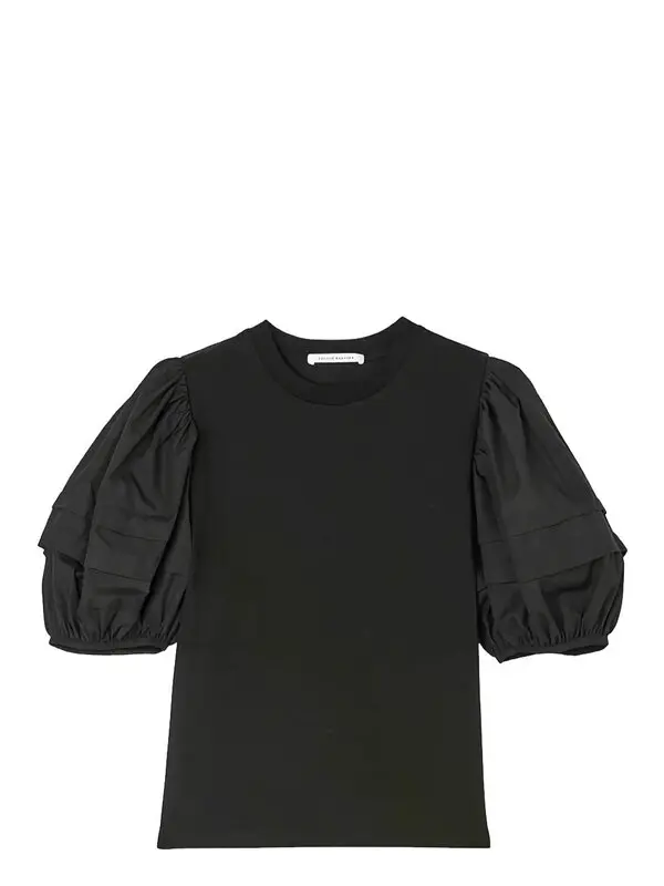 Cecilie Bahnsen Puff-sleeve T-shirt - Black