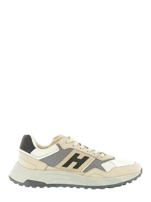 Hogan Hyperlight Suede Leather Sneakers - White