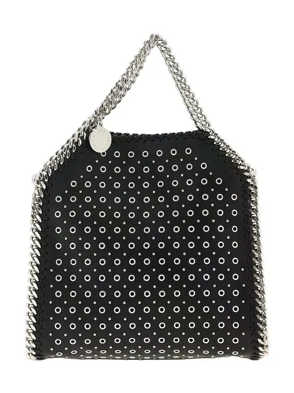 Stella McCartney Falabella Stud-embellished Tote - Black