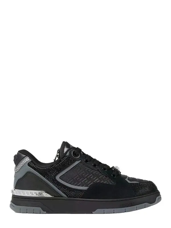 Versace Biggie Basket Sneakers - Black