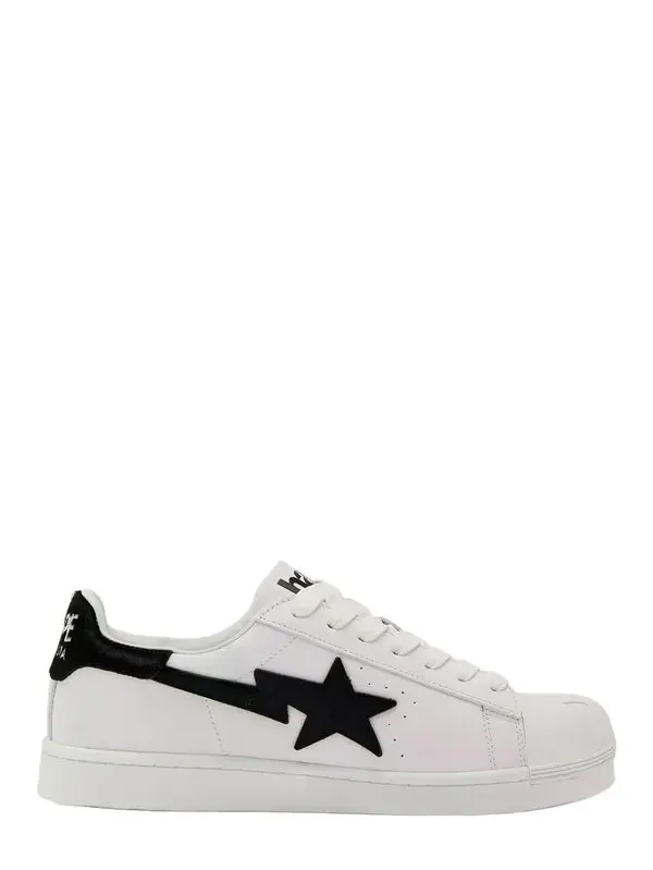 A BATHING APE Star-embellishment Sneakers - White